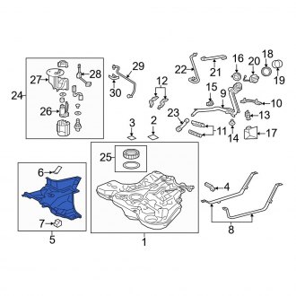 Toyota Corolla iM Fuel Tanks & Parts — CARiD.com