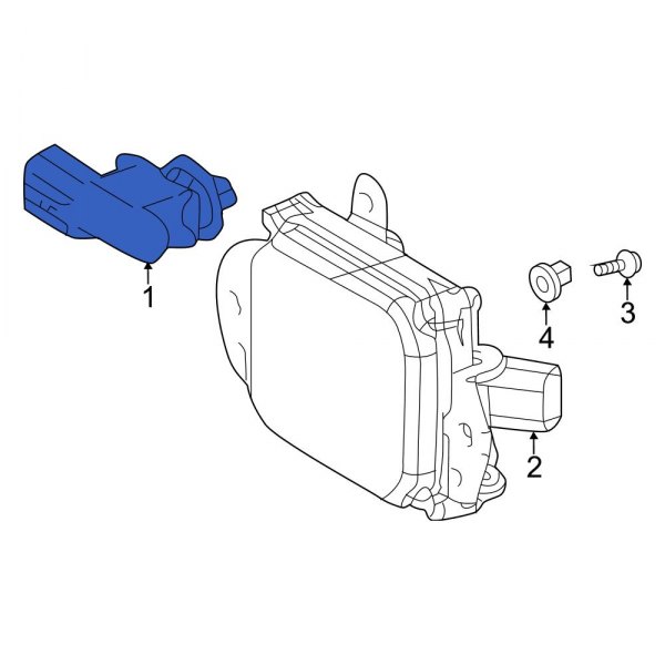 Toyota OE 8879006020 - Ambient Air Temperature Sensor