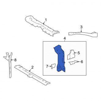Toyota Corolla OEM Header Panels & Parts — CARiD.com