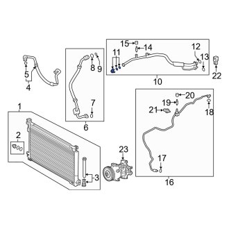 Toyota Corolla OEM A/C & Heating Parts | Systems, Compressors — CARiD.com