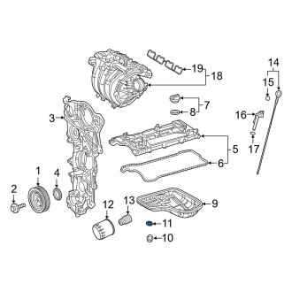 Toyota Corolla Cross Engine Oil Pans, Drain Plugs & Dipsticks — CARiD.com