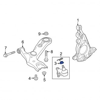 Toyota Corolla Cross OEM Suspension Parts | Shocks, Struts — CARiD.com