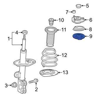 Toyota Corolla Cross Replacement Coil Springs & Components – CARiD.com