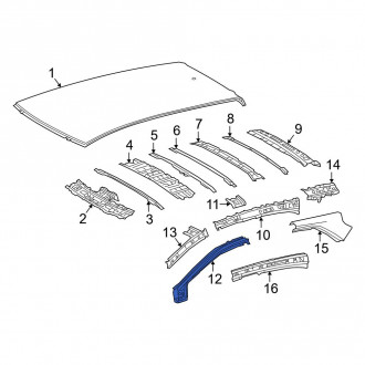Toyota Corolla Chassis Frames & Body Parts | CARiD