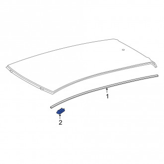 Toyota OEM Roofs & Parts | Panels, Drip Rails, Braces — CARiD.com