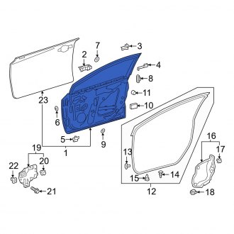 Toyota Corolla Replacement Door Shells & Skins | CARiD