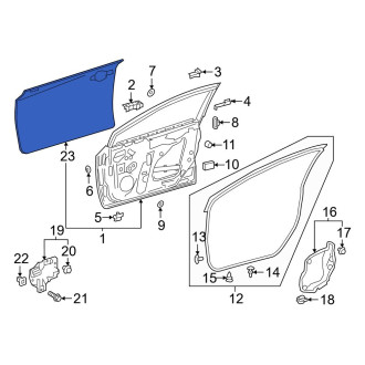 Toyota Corolla Replacement Door Shells & Skins — CARiD.com