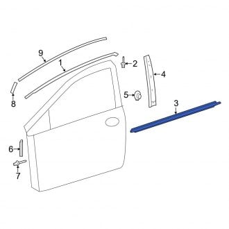 Toyota Door Moldings - Side, Edge, Belt | CARiD