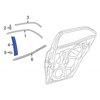 Toyota Corolla Door Moldings | Side, Edge, Belt – CARiD.com