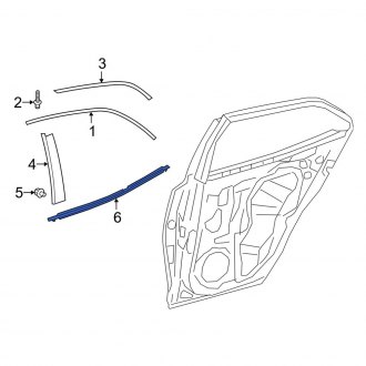 Toyota Corolla Door Moldings - Side, Edge, Belt | CARiD