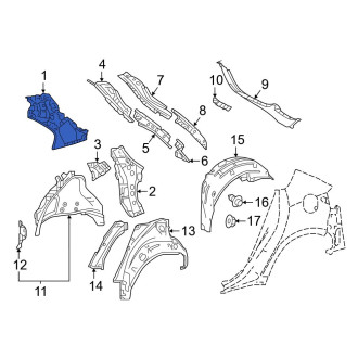 Toyota GR Corolla OEM Quarter Panels & Parts | Rear & Front — CARiD.com