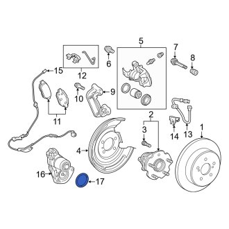 Toyota bZ4X Parking Brake Components | Cables, Adjusters — CARiD.com