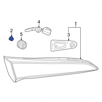 2019 Toyota Corolla OEM Tail Lights - LED, Fiber Optic | CARiD