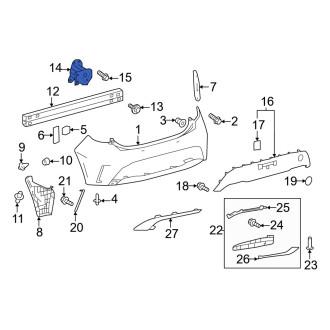 Toyota GR Corolla Bumper Reinforcements & Energy Absorbers – CARiD.com