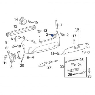 Toyota GR Corolla OEM Bumpers | Genuine Front & Rear Bumpers — CARiD.com