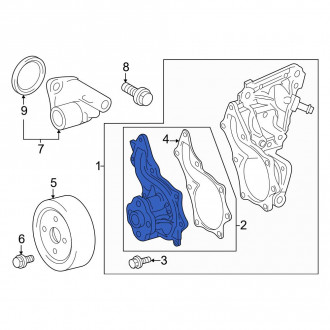 Toyota GR Corolla Water Pumps | Electric, Mechanical — CARiD.com