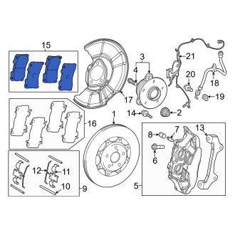 Toyota GR Corolla OEM Brake Parts - Pads, Bleeders, Rotors | CARiD