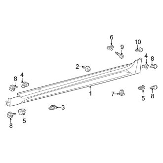 2023 Toyota GR Corolla Replacement Rocker Panels | CARiD