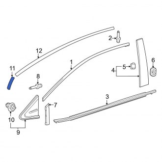 Toyota Corolla Window Hardware — CARID.com