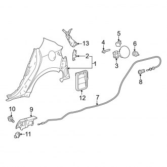 2023 Toyota GR Corolla OEM Quarter Panels & Parts | CARiD