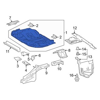 Toyota GR Corolla Replacement Floor Pans — CARiD.com