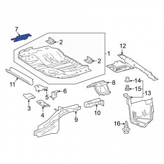 Toyota GR Corolla Replacement Floor Pans — CARiD.com