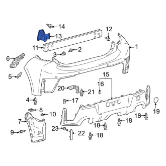 Toyota GR Corolla OEM Bumpers | Genuine Front & Rear Bumpers — CARiD.com