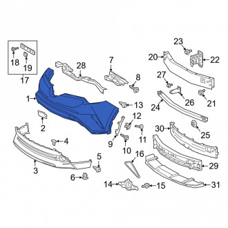 Toyota C-HR Replacement Front Bumpers & Components | CARiD