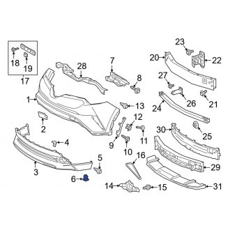 Toyota Camry OEM Bumpers | Genuine Front & Rear Bumpers — CARiD.com