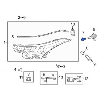 Toyota OE™ Car Bulbs | CARiD
