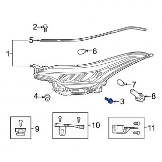 Toyota Corolla OEM Lighting | Headlights, Fog & Tail Lights — CARiD.com