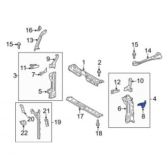 Toyota C-HR OEM Header Panels & Parts — CARiD.com