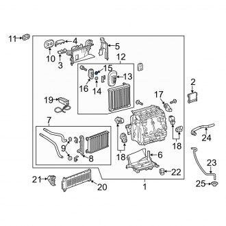 Toyota Corolla OEM A/C & Heating Parts | Systems, Compressors — CARiD.com