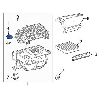 Toyota Corolla Cross Replacement Heater Control Valves — CARiD.com