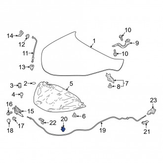 Toyota Corolla iM Replacement Hoods | Hinges, Supports – CARiD.com