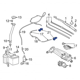 Toyota Corolla Cross Washer Nozzles & Parts — CARID.com