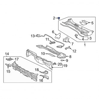 Toyota C-HR OEM Fenders | Factory Front & Rear Fenders — CARiD.com