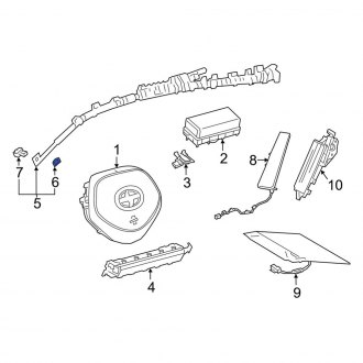 Toyota Mirai Air Bag Parts | Sensors, Switches — CARiD.com