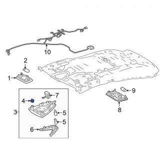 Toyota Mirai Chassis Frames Hardware | Clips, Plugs — CARiD.com