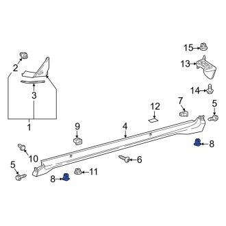 Toyota C-HR OEM Exterior & Body Parts — CARiD.com