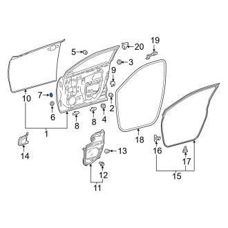 Toyota Mirai OEM Doors & Parts | Shells, Panels, Armrests — CARiD.com