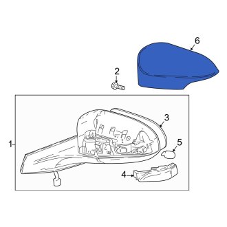 Toyota C-HR OEM Mirrors - Towing, Side & Rear View | CARiD