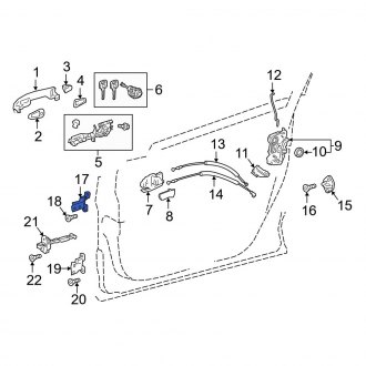 Toyota Corolla Cross Door Hinges, Pin & Bushing Kits – CARiD.com