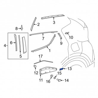 Toyota Corolla Cross Replacement Doors & Components – CARiD.com
