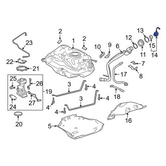 Toyota RAV4 OEM Fuel System Parts | Pumps, Lines — CARiD.com