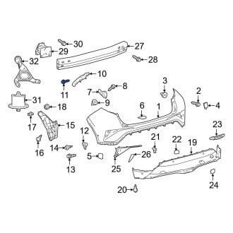 Toyota Corolla OEM Bumpers - Genuine Front & Rear Bumpers | CARiD