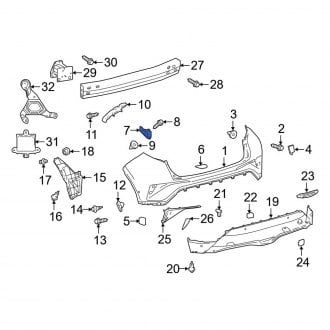 Toyota C-HR OEM Bumpers - Genuine Front & Rear Bumpers | CARiD