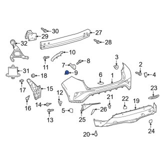 Toyota Sequoia OEM Bumpers | Genuine Front & Rear Bumpers — CARiD.com