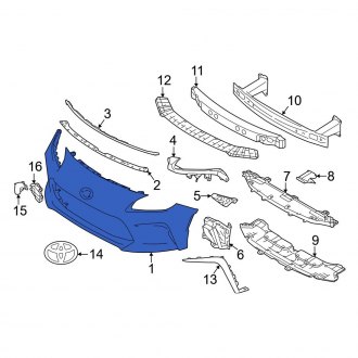 Toyota 86 Replacement Bumpers | Front, Rear, Brackets – CARiD.com