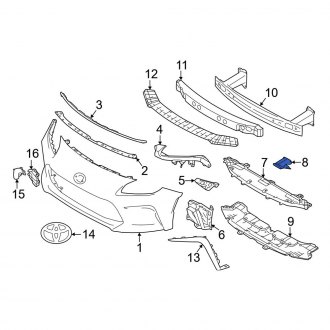 Toyota 86 OEM Bumpers - Genuine Front & Rear Bumpers | CARiD